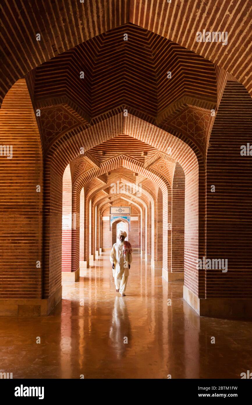 Cloister of Shah Jahan Mosque, Jamia Masjid of Thatta, Thatta, Sindh ...