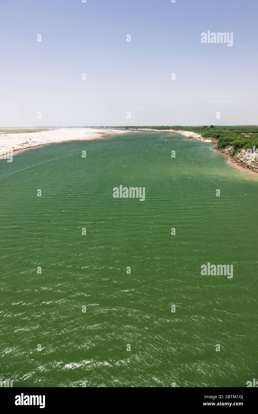 Lower basin of Indus river near Thatta, Thatta, Sindh Province ...