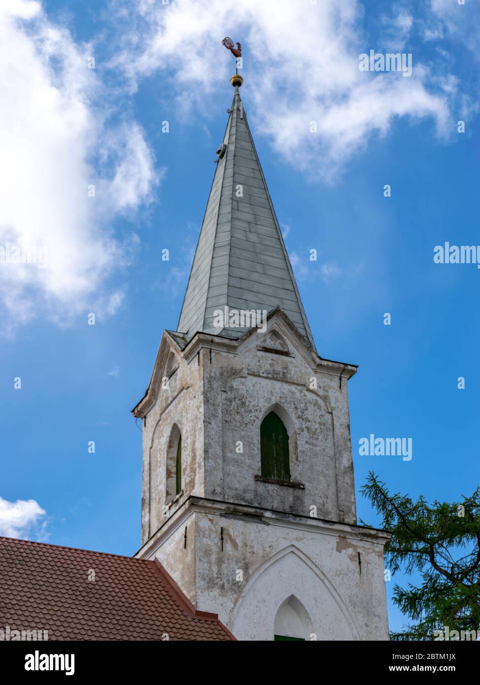 Lutheran church tower hi-res stock photography and images - Alamy