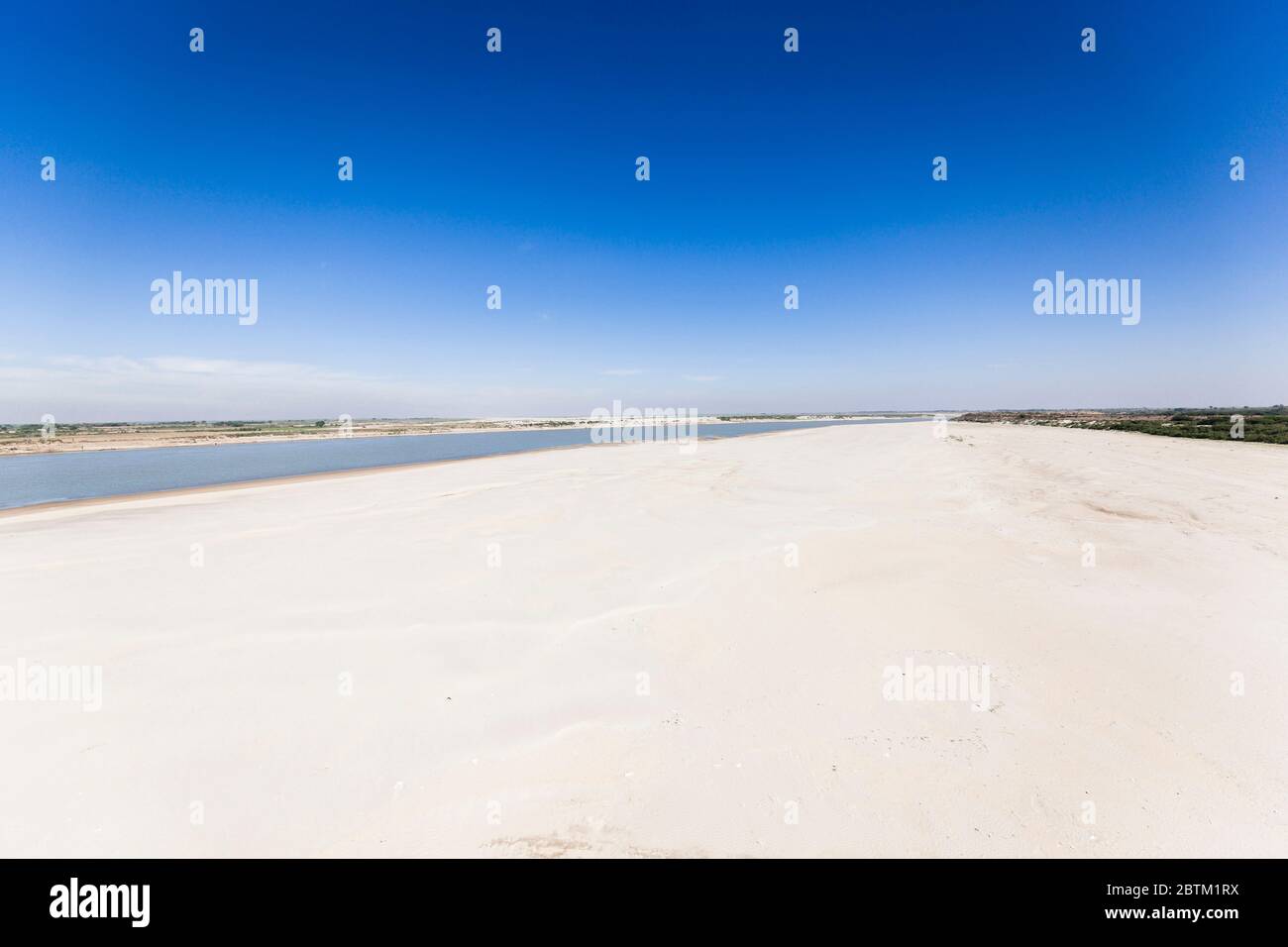 Lower basin of Indus river near Thatta, Thatta, Sindh Province ...