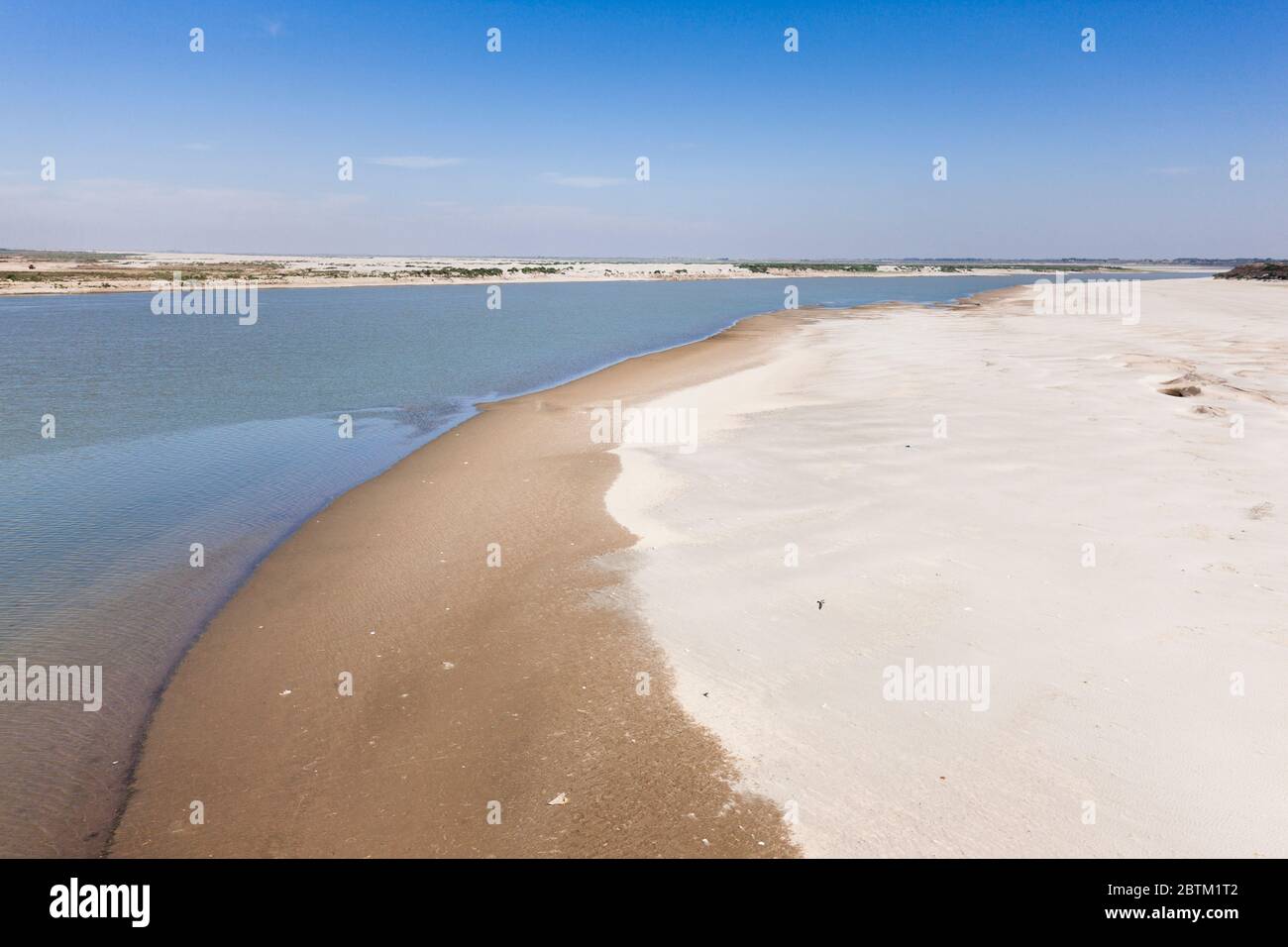 Lower basin of Indus river near Thatta, Thatta, Sindh Province ...
