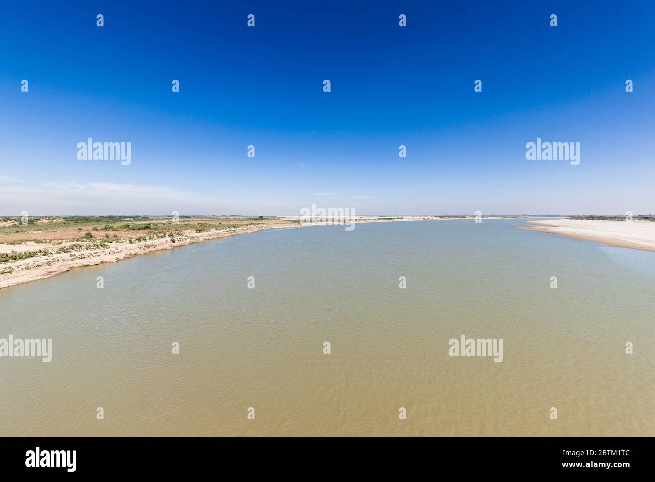 Lower basin of Indus river near Thatta, Thatta, Sindh Province ...