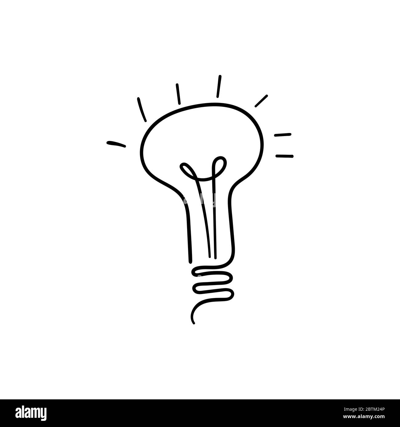 Hand shape lightbulb Black and White Stock Photos & Images - Alamy