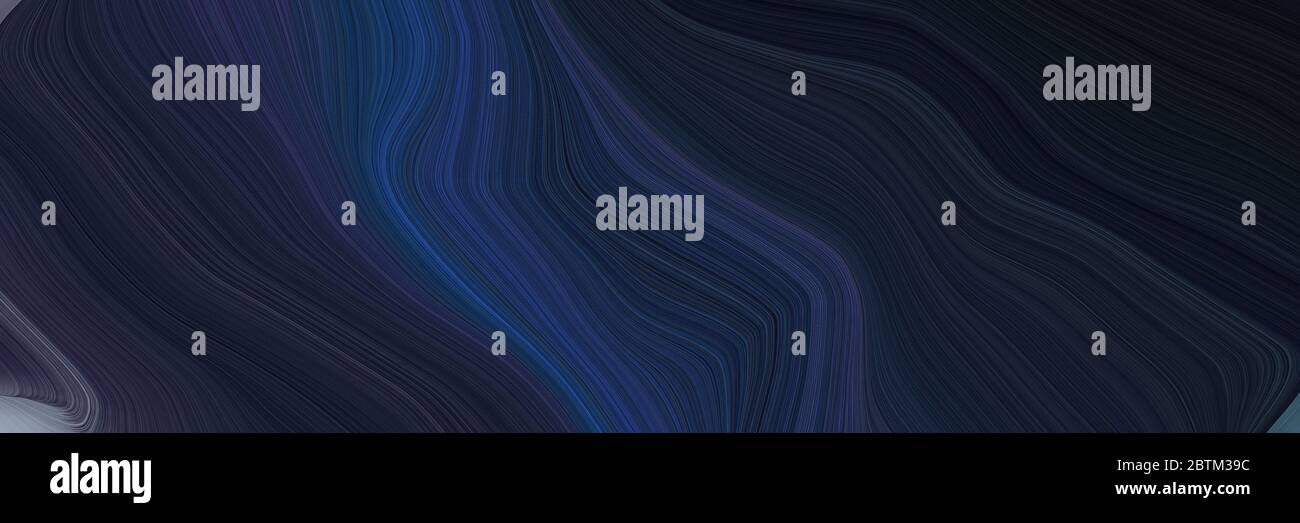 landscape orientation graphic with waves. smooth swirl waves background ...