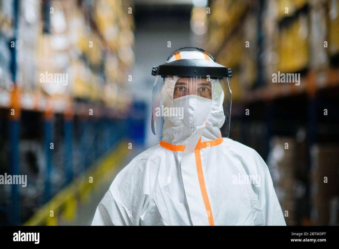 Industrial worker safety suit hi-res stock photography and images - Alamy
