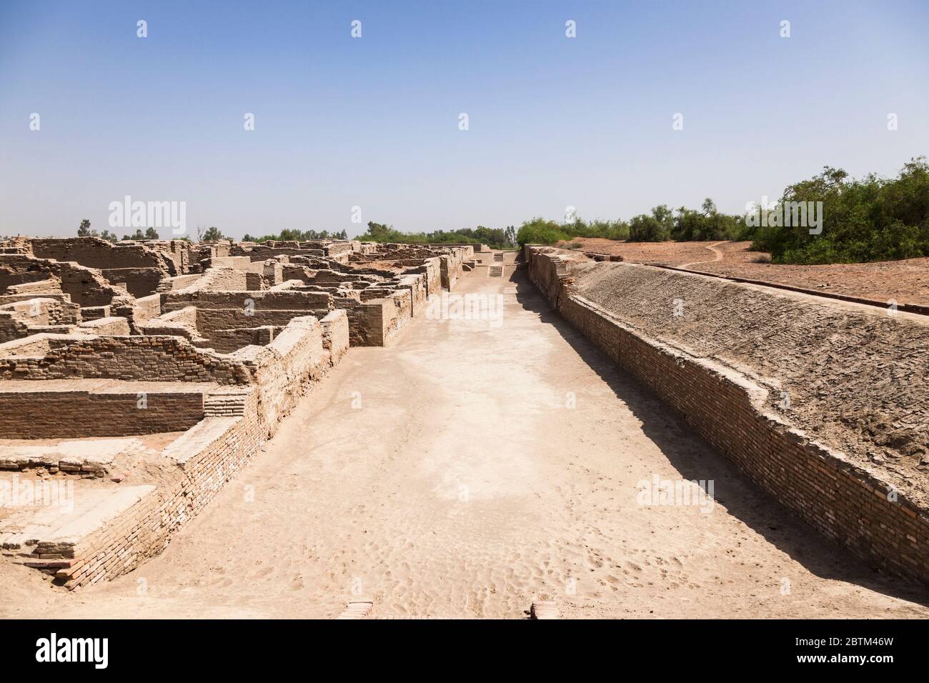 Mohenjo daro, DK Area, archaeological site of Indus Valley Civilisation ...