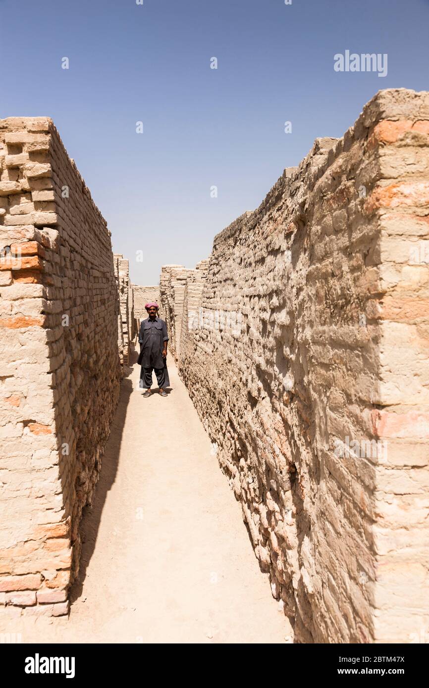 Mohenjo daro, DK Area, archaeological site of Indus Valley Civilisation ...