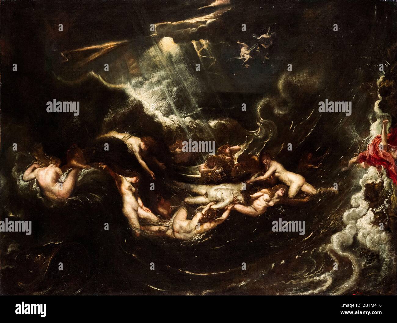Peter Paul Rubens, Hero and Leander, painting, circa 1604 Stock Photo ...
