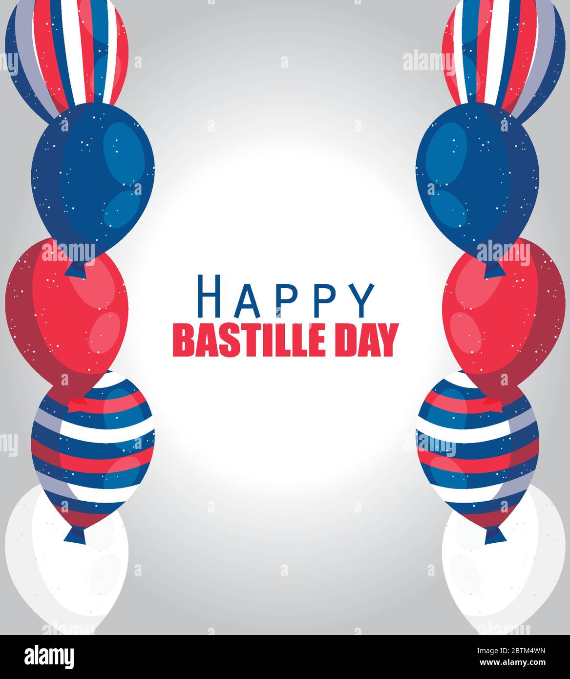 france balloons design, Happy bastille day and french theme Vector ...