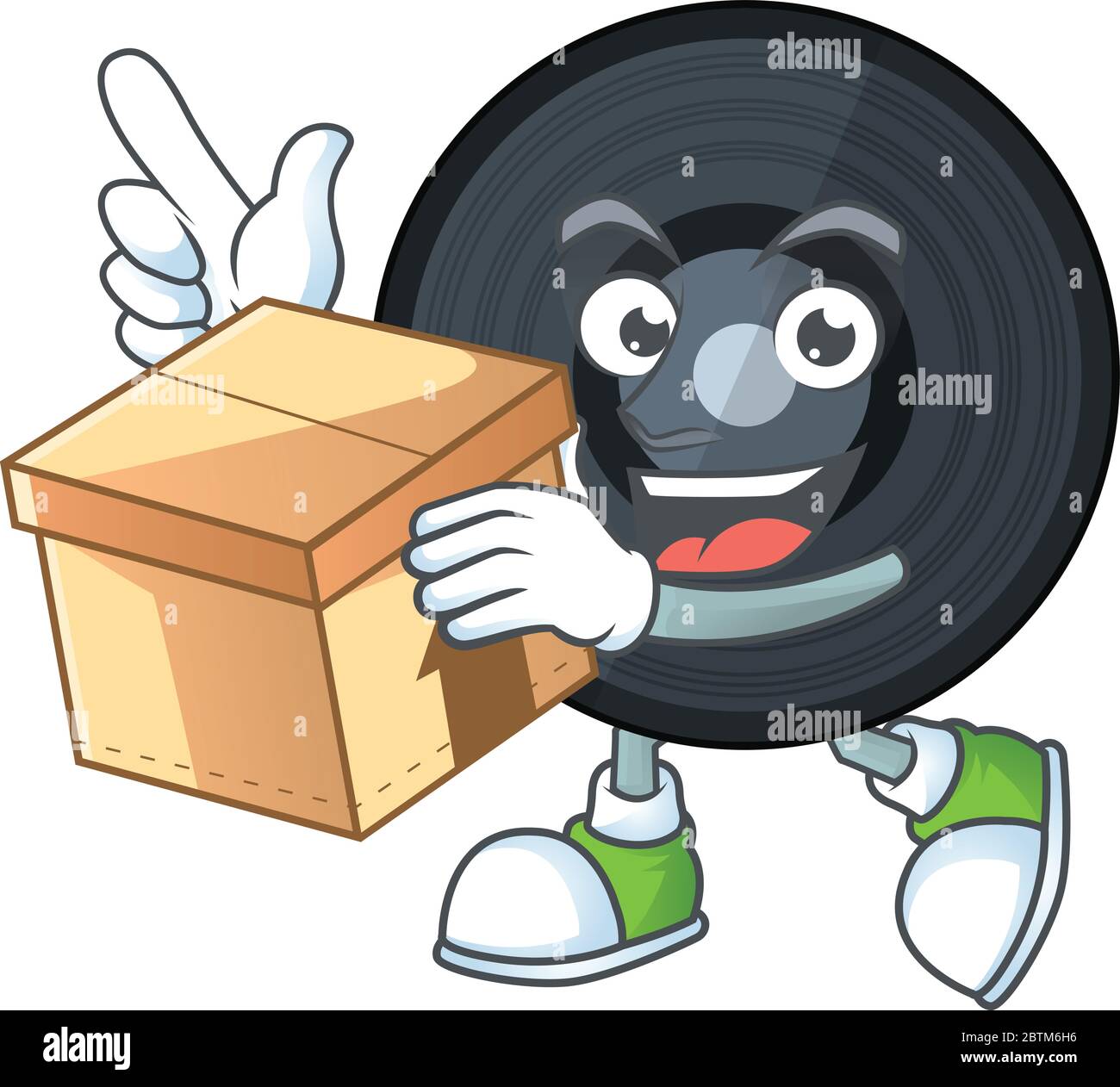 Cardboard disc Stock Vector Images - Alamy