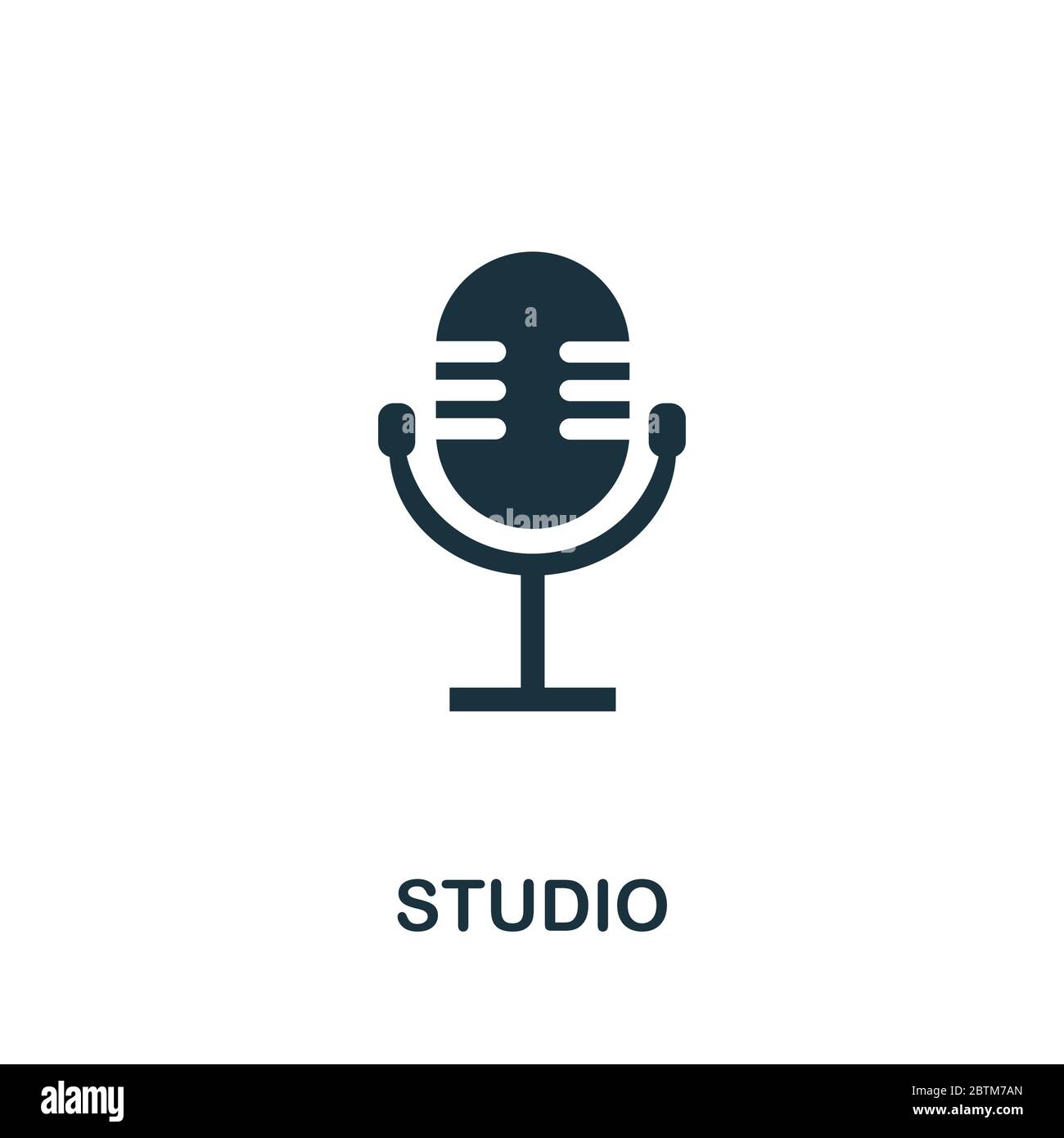 Studio icon. Simple illustration from creative package collection ...