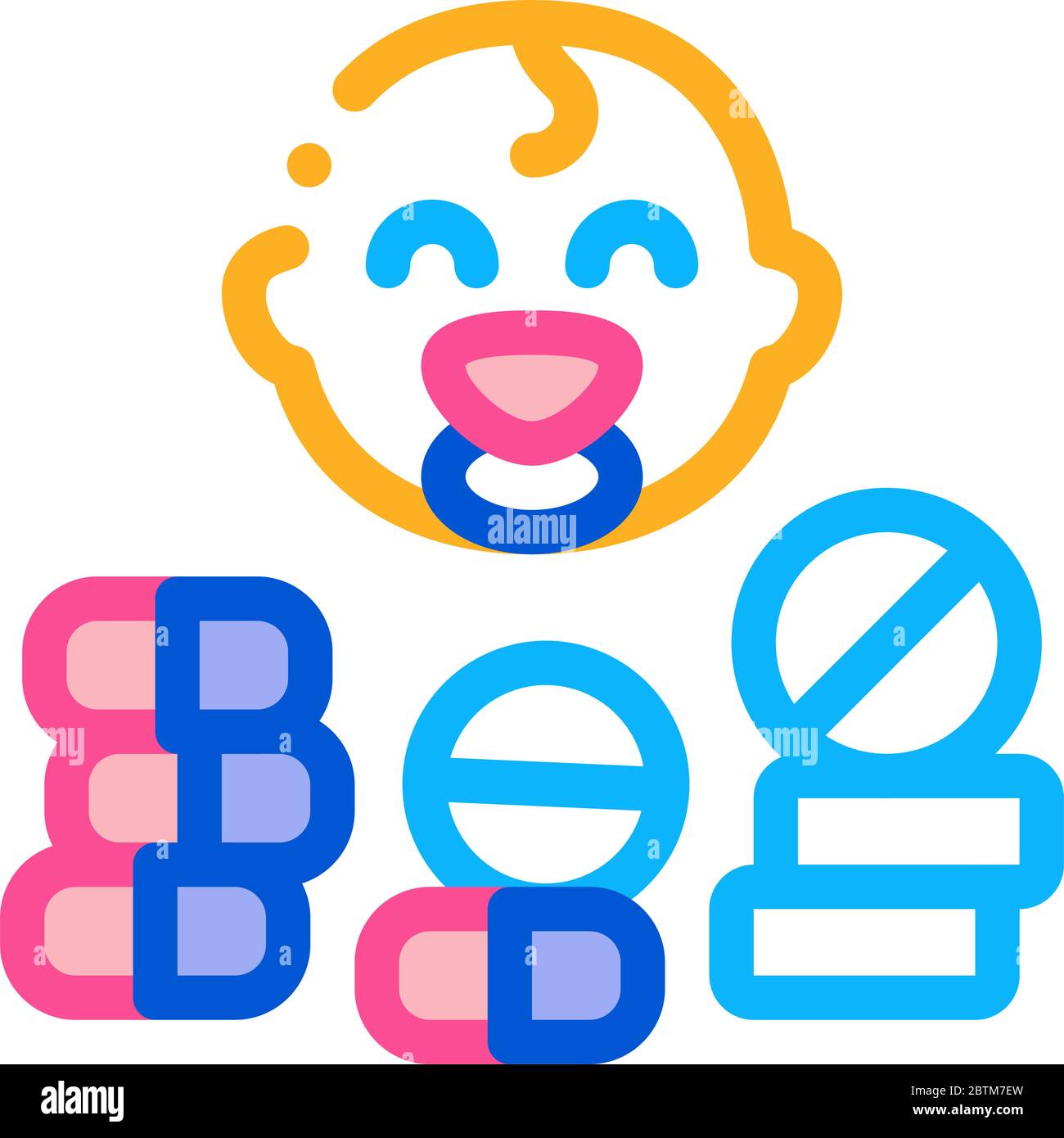 Stethoscope pills icon outline Stock Vector Images - Alamy