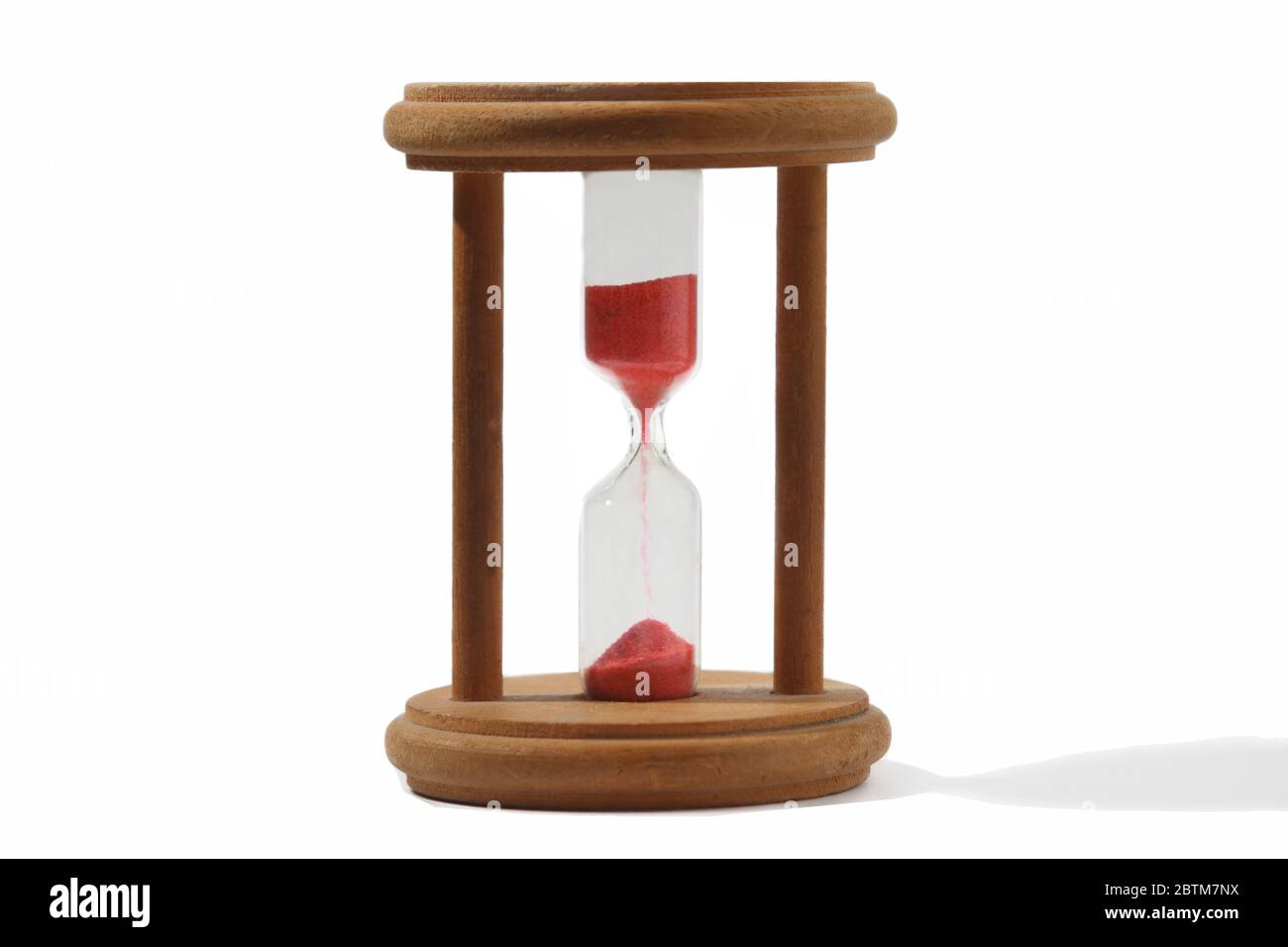 Hourglass illustration antique Cut Out Stock Images & Pictures - Alamy