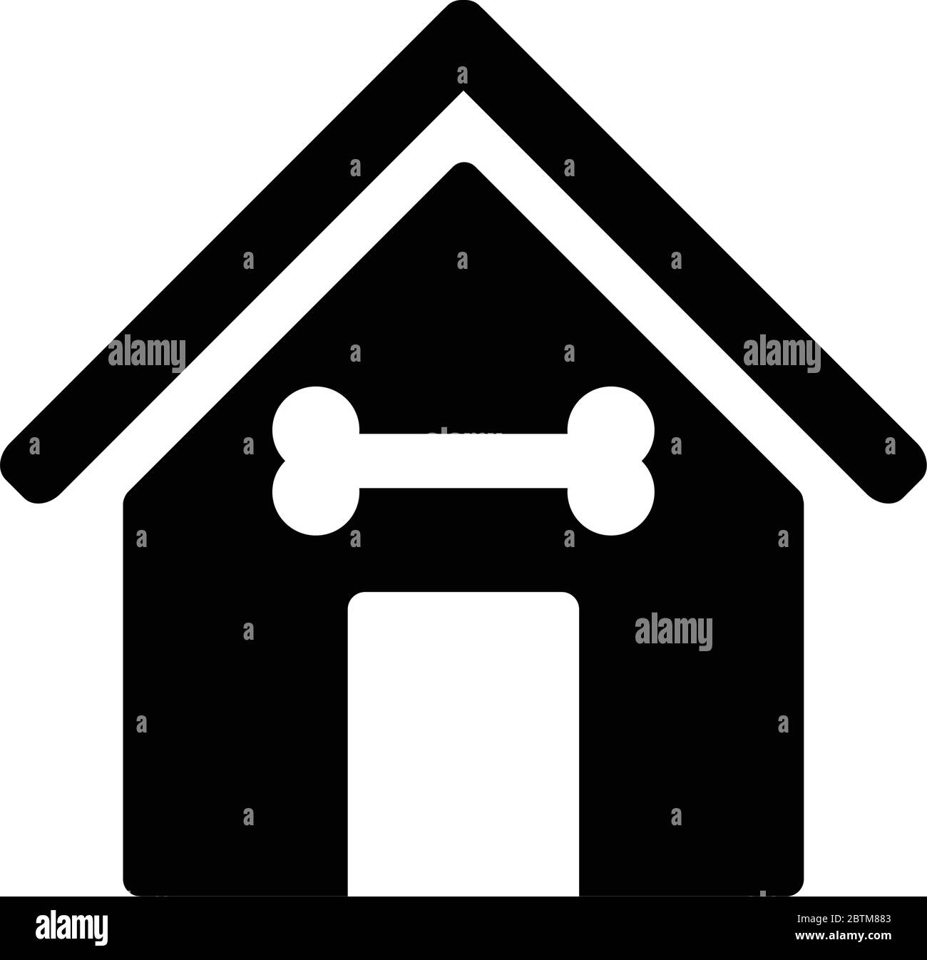 pet house. puppy home vector Stock Vector Image & Art - Alamy