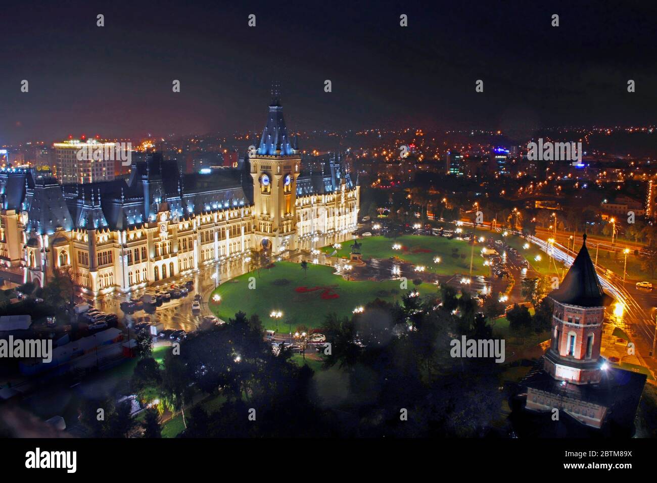 Palace of Culture, Moldavia National Museum Complex in Jassy, Romania ...