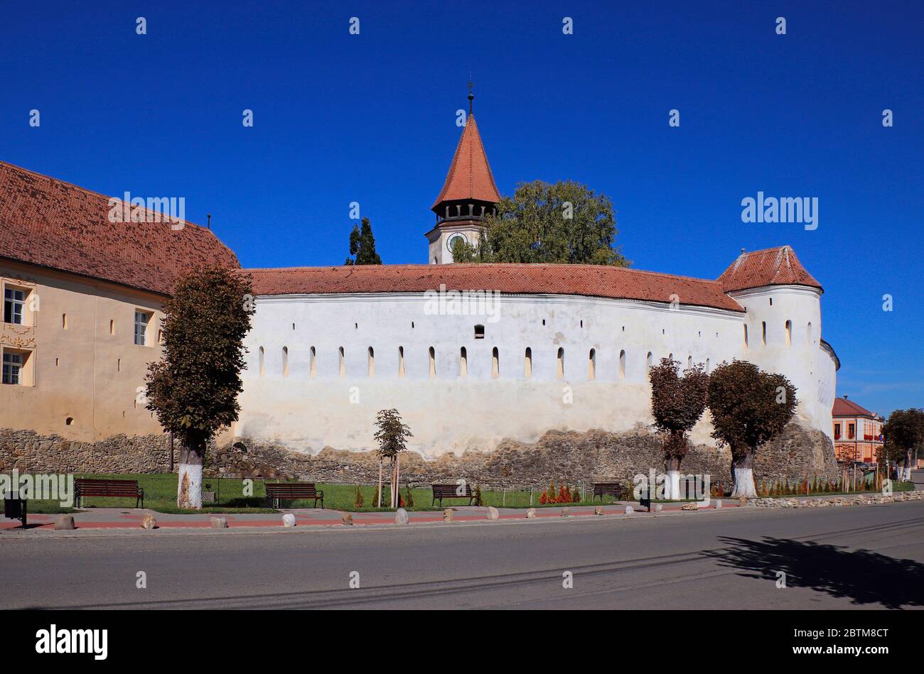 Prejmer Fortified Church, UNESCO heritage in Brasov County, Romania ...