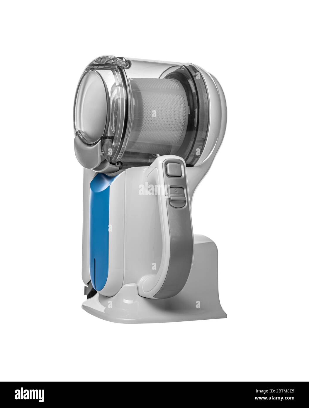 Handheld portable vacuum cleaner isolated on a white background Stock ...