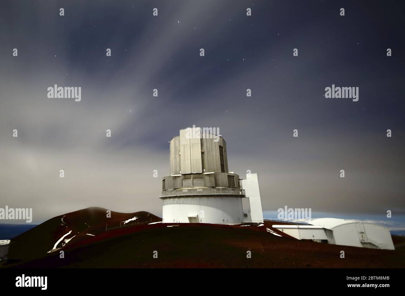 Photo taken in February 2019 shows the Subaru Telescope of the National ...