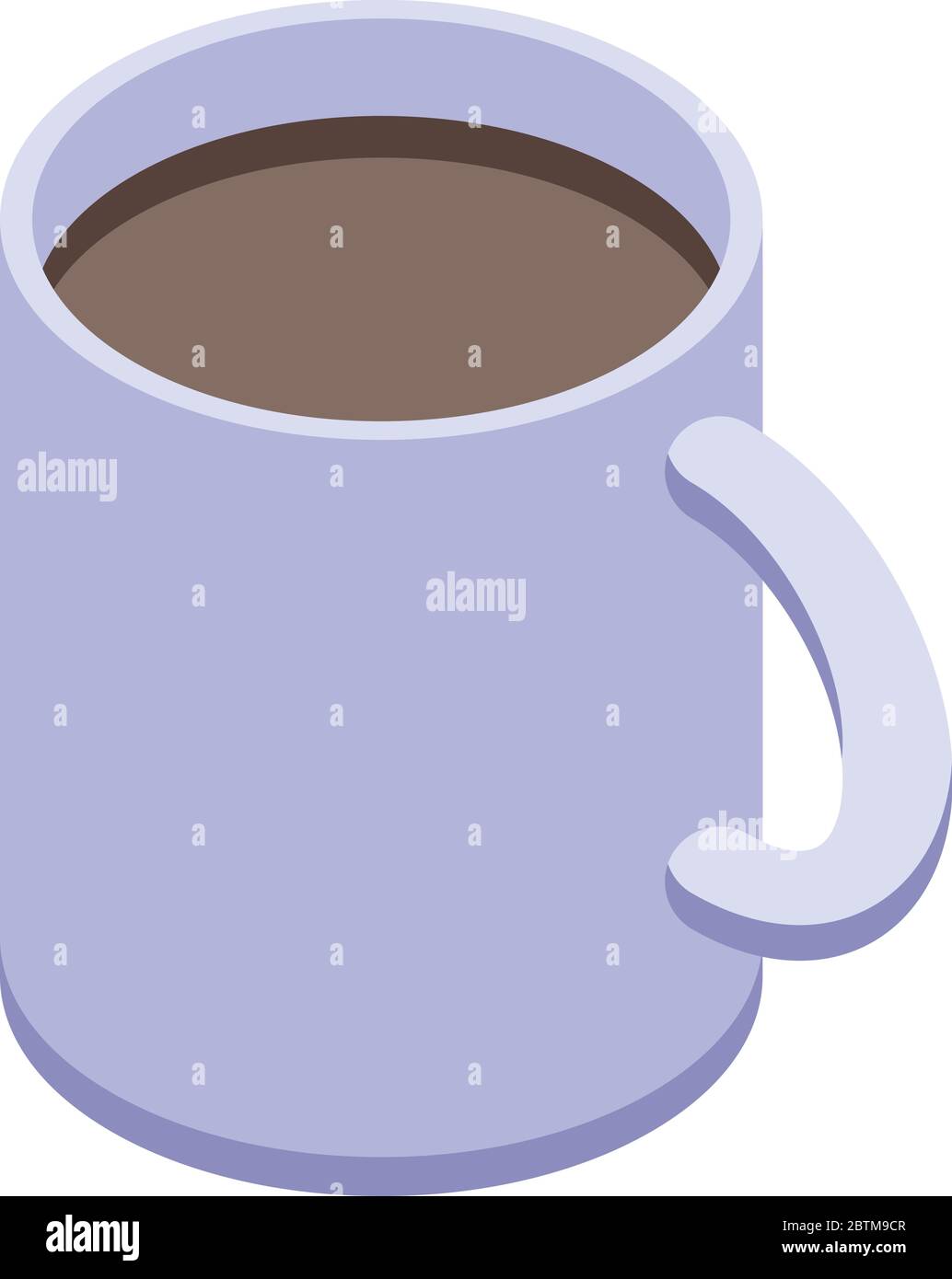 Office coffee mug icon, isometric style Stock Vector Image & Art - Alamy