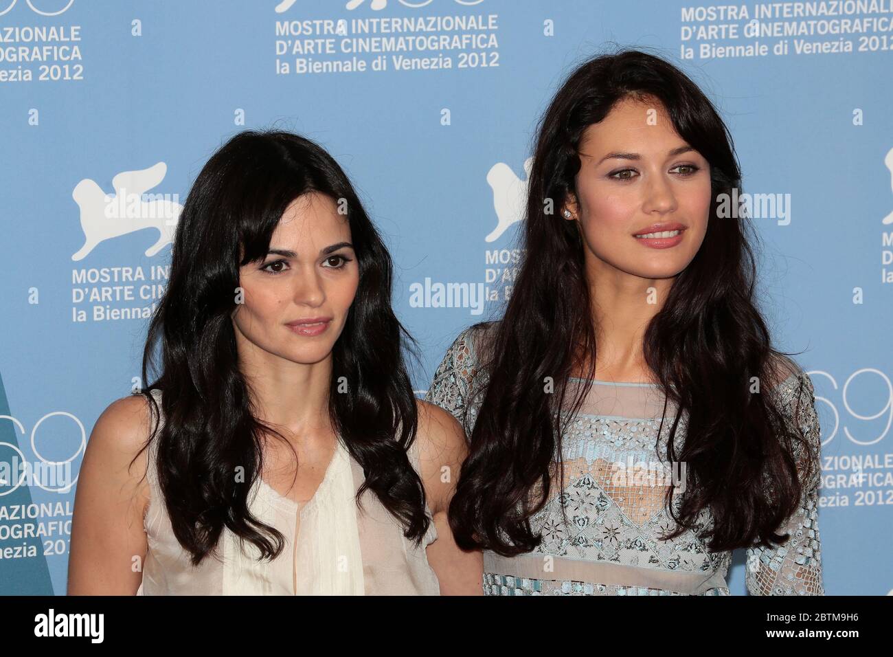 VENICE, ITALY - SEPTEMBER 02: Romina Mondello and Olga Kurylenko ...