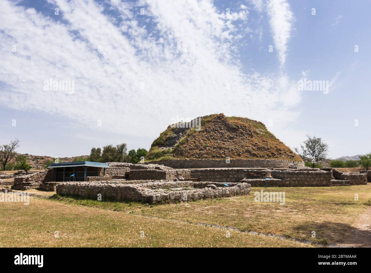 Dharmarajika Stupa and Monastery, Ancient city of Taxila,Taxila, suburb ...