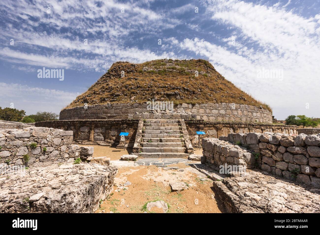 Dharmarajika Stupa and Monastery, Ancient city of Taxila,Taxila, suburb ...