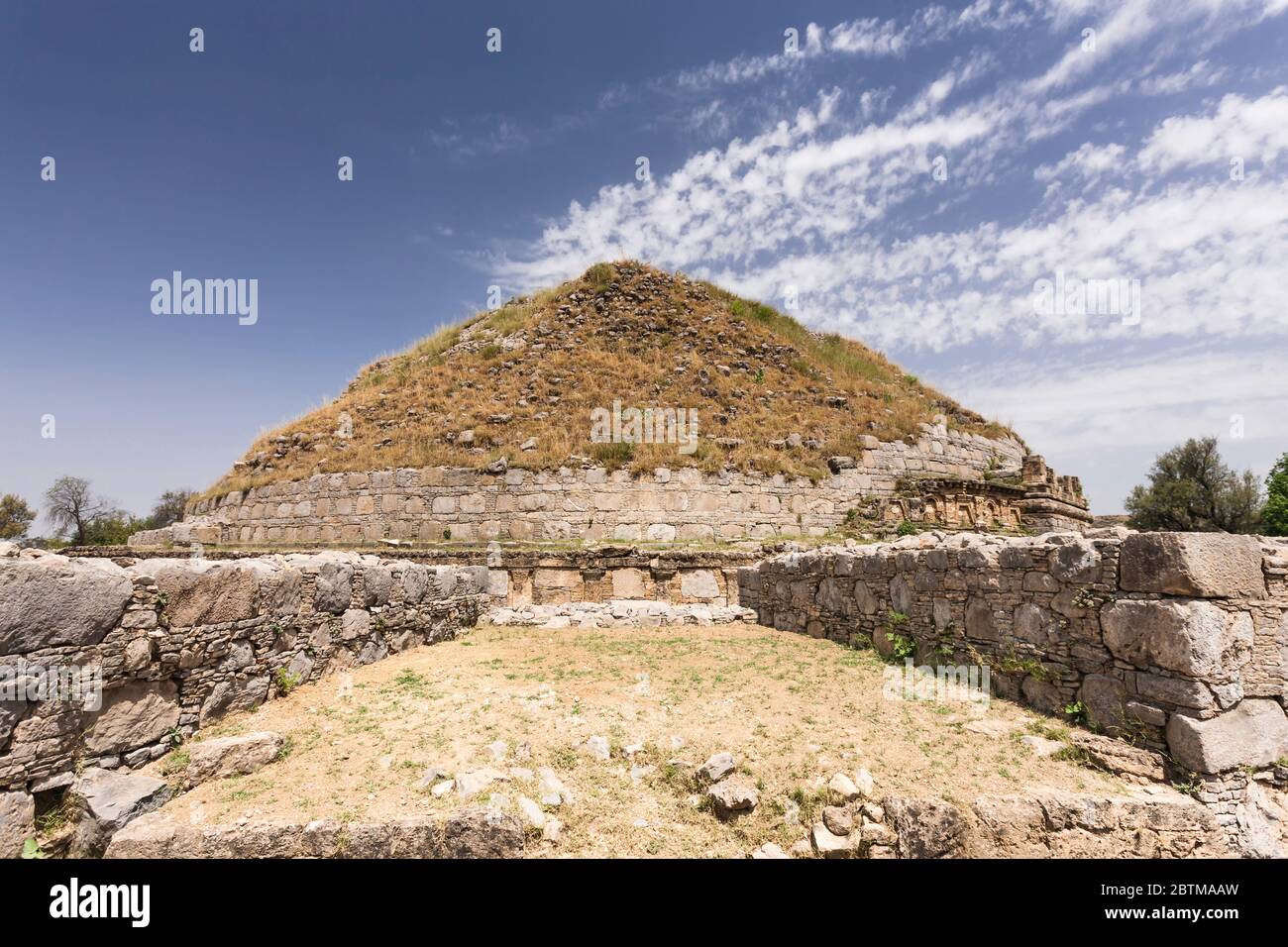 Dharmarajika Stupa and Monastery, Ancient city of Taxila,Taxila, suburb ...