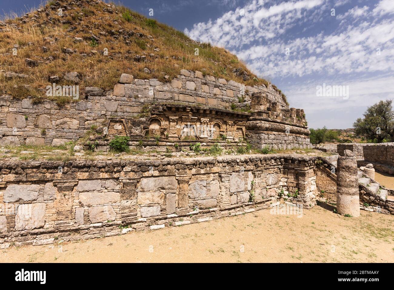 Dharmarajika Stupa and Monastery, Ancient city of Taxila,Taxila, suburb ...