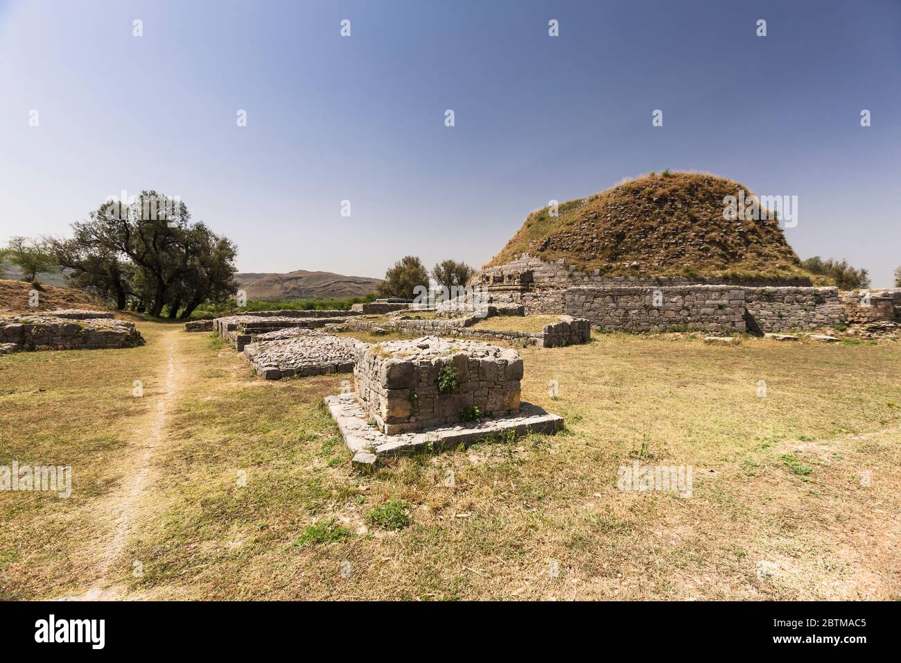 Dharmarajika Stupa and Monastery, Ancient city of Taxila,Taxila, suburb ...