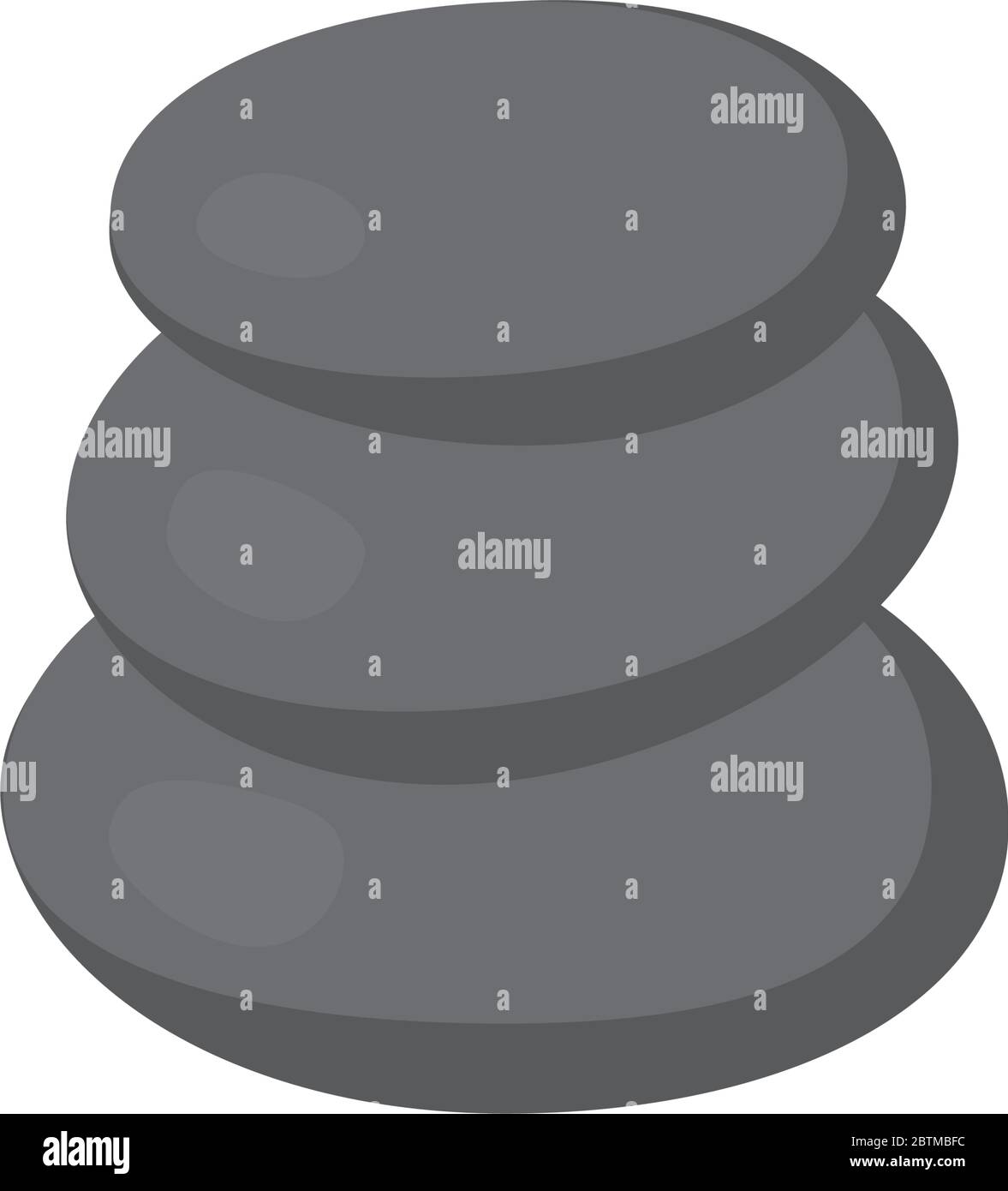 spa icon vector. spa pebbles stone icon Stock Vector Image & Art - Alamy