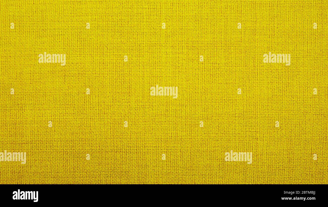 textured yellow natural fabric Stock Photo - Alamy