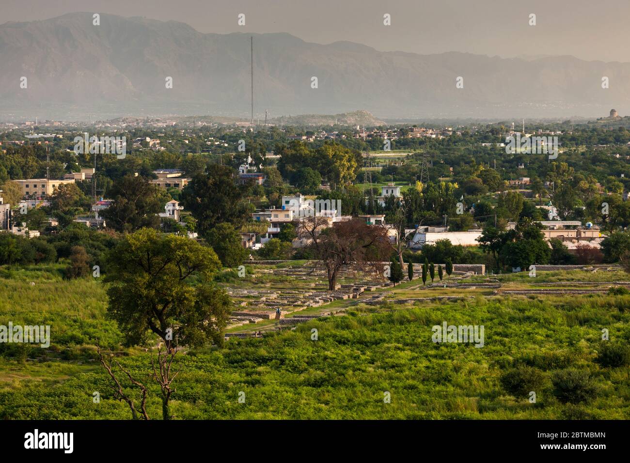 Morning view at Ancient city of Taxila,Taxila, suburb of Islamabad ...