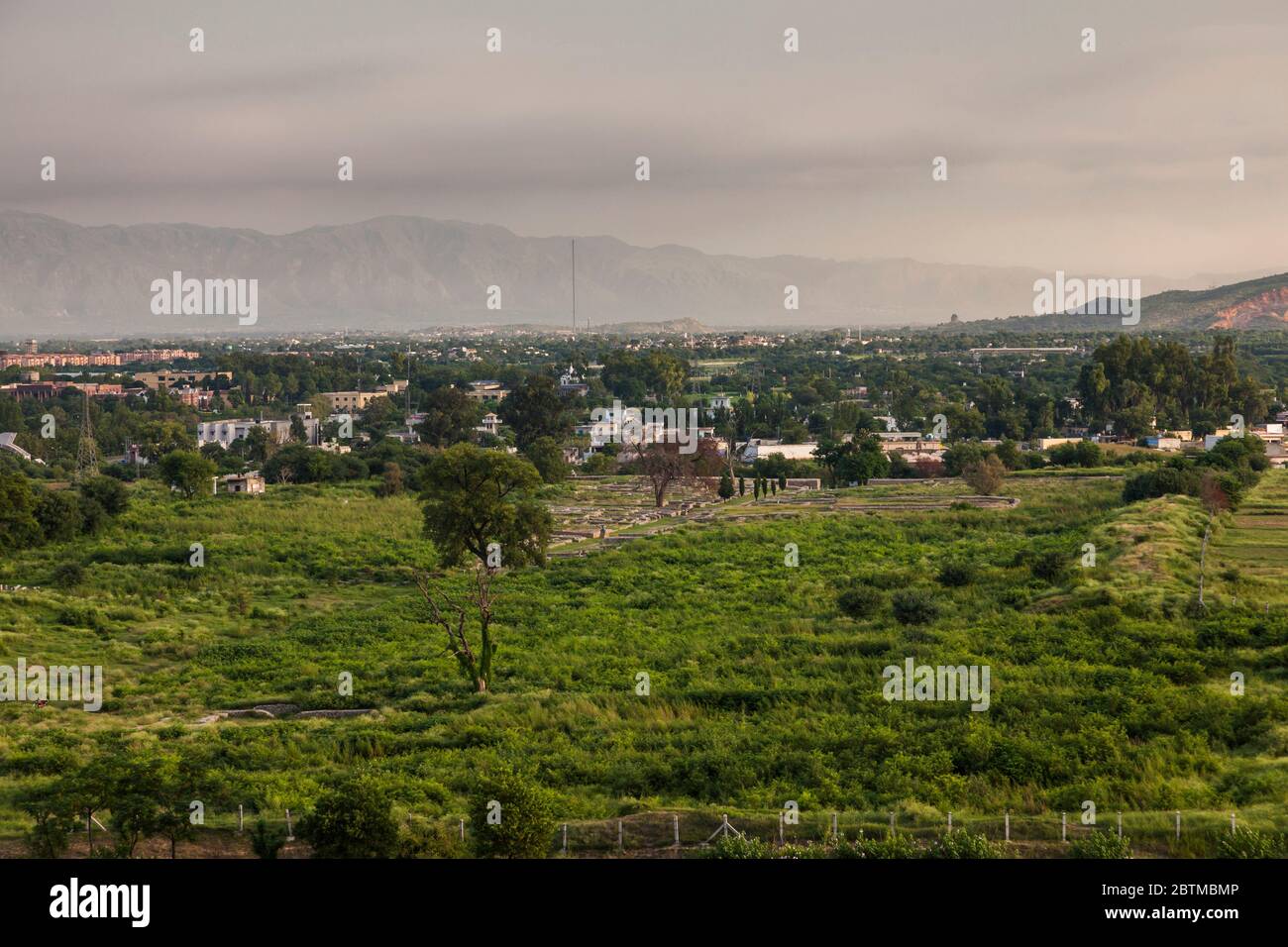 Morning view at Ancient city of Taxila,Taxila, suburb of Islamabad ...