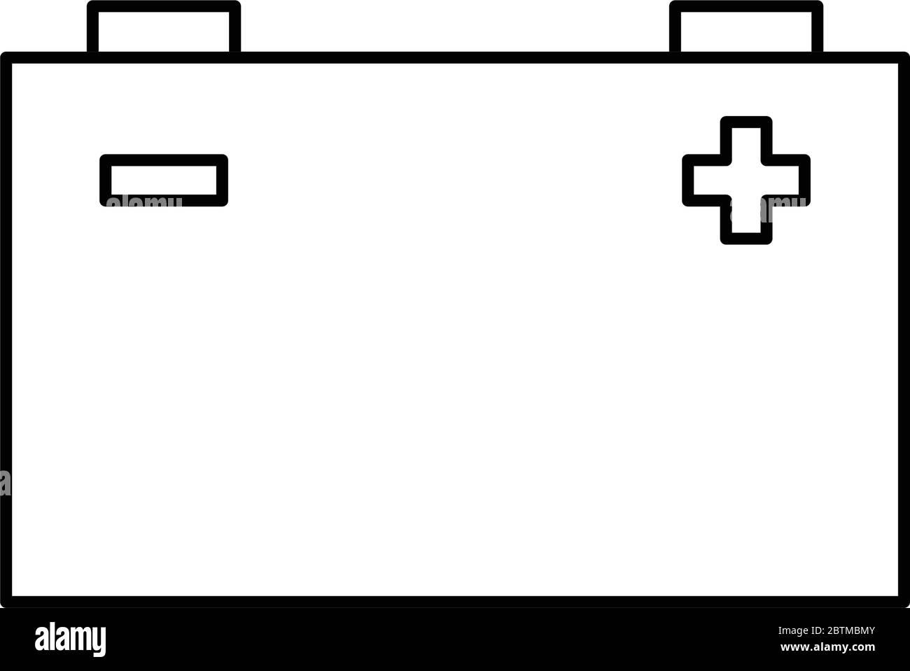 battery icon, car battery sign Stock Vector Image & Art - Alamy