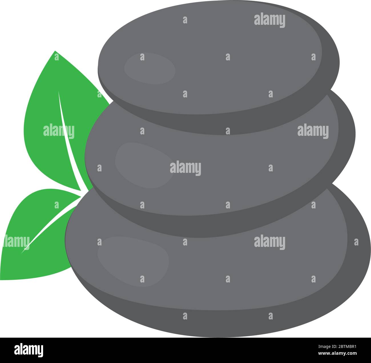 spa icon vector. spa pebbles stone icon Stock Vector Image & Art - Alamy