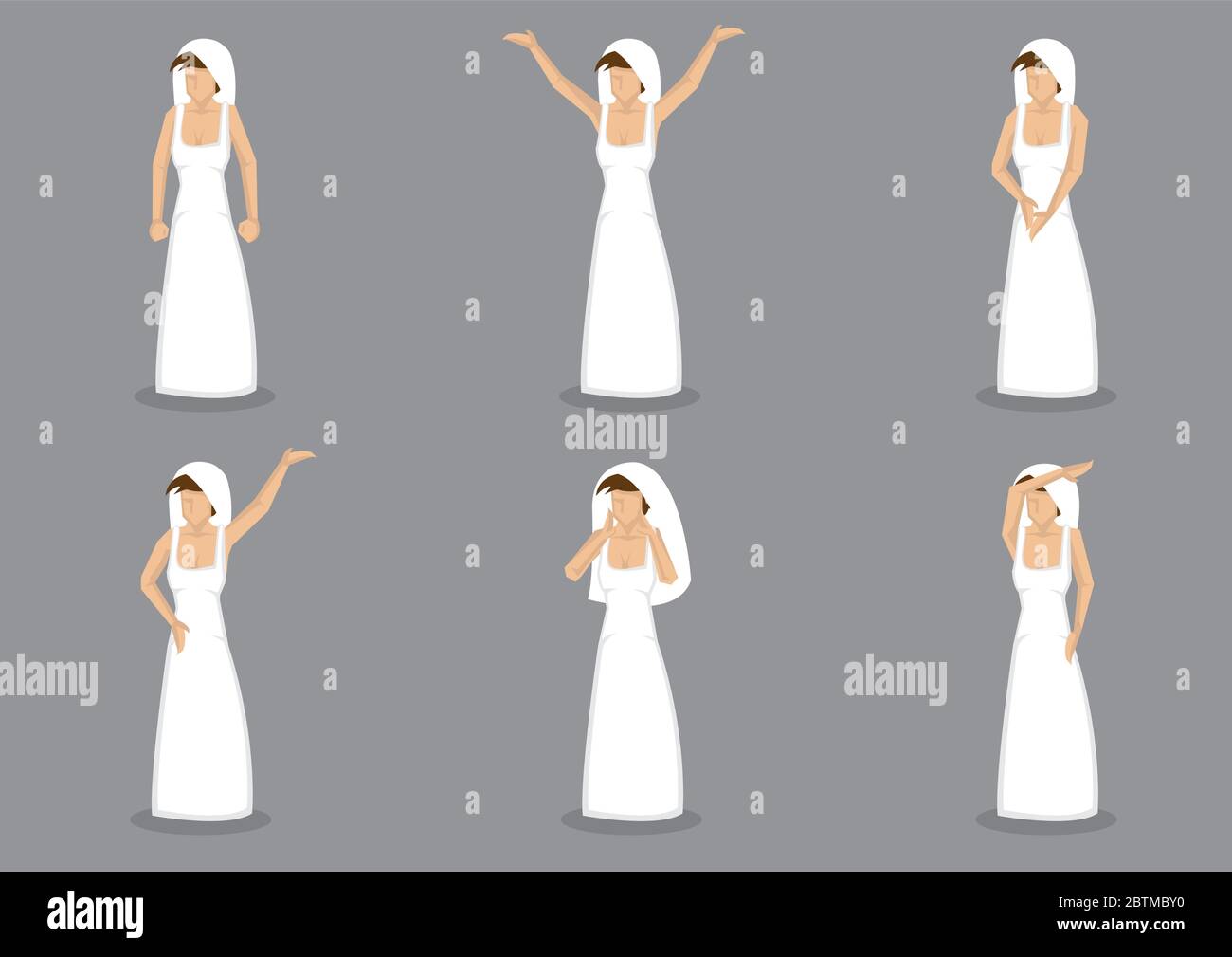 Wedding Veil Vector