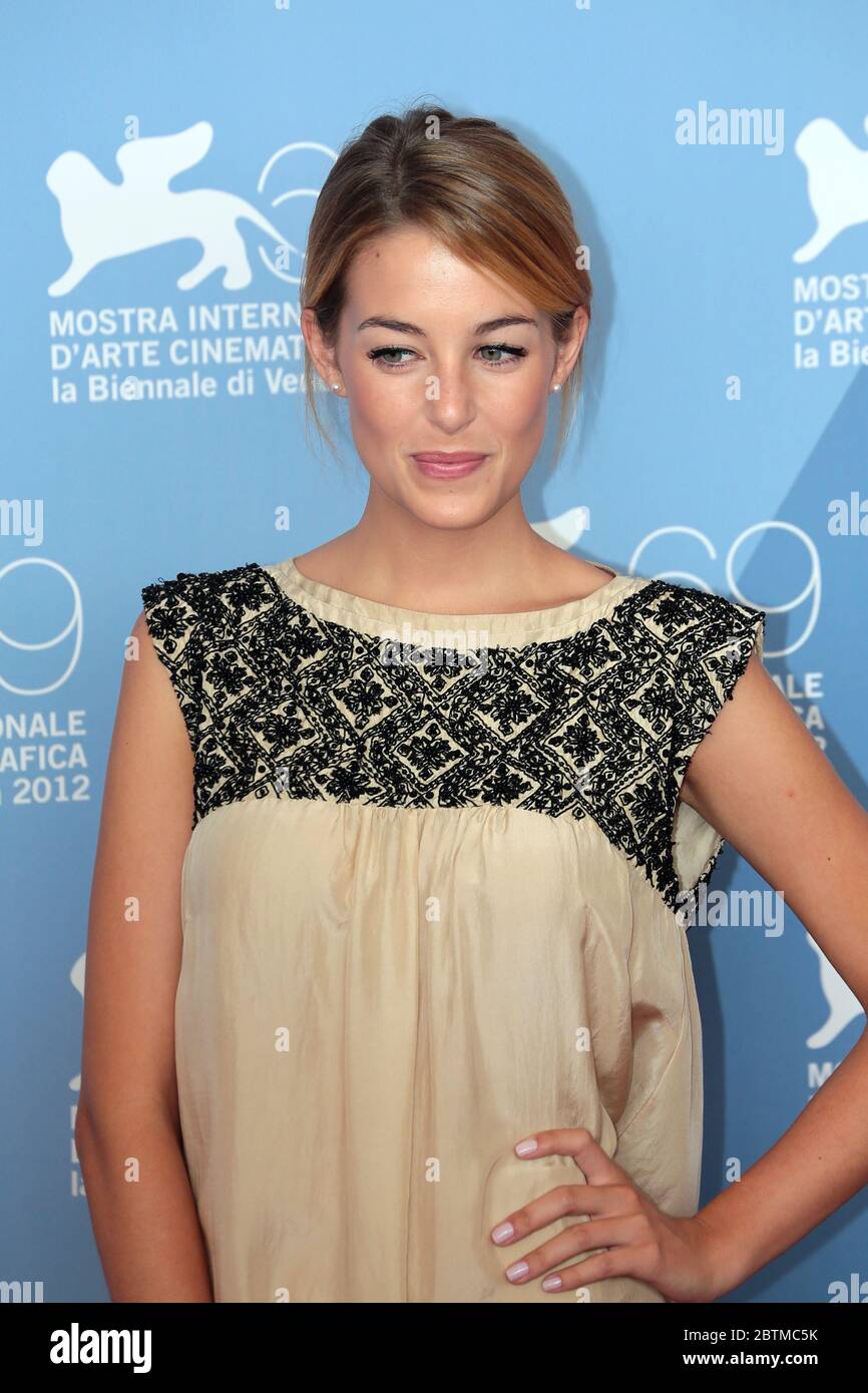 VENICE, ITALY - SEPTEMBER 04: Victoria Guerra attends the "Lines Of ...