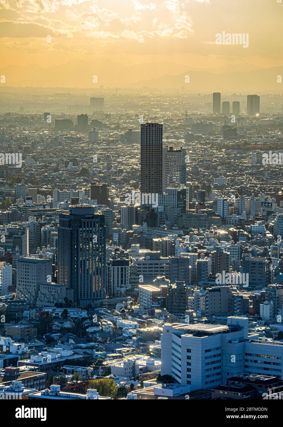 Tokyo overview hi-res stock photography and images - Alamy