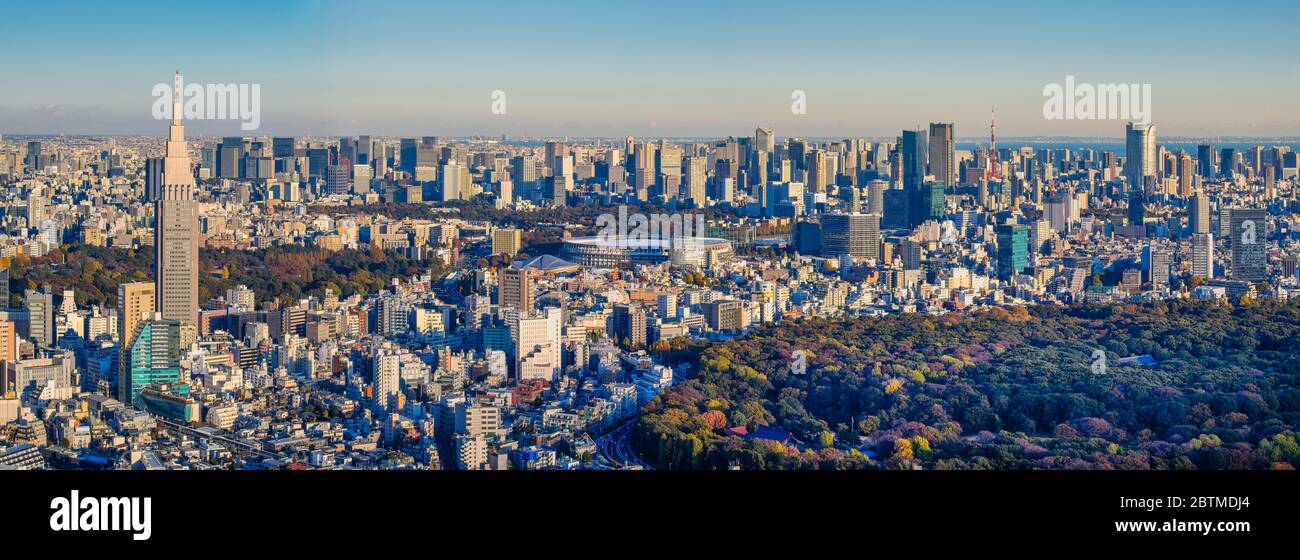 Tokyo panorama hi-res stock photography and images - Alamy