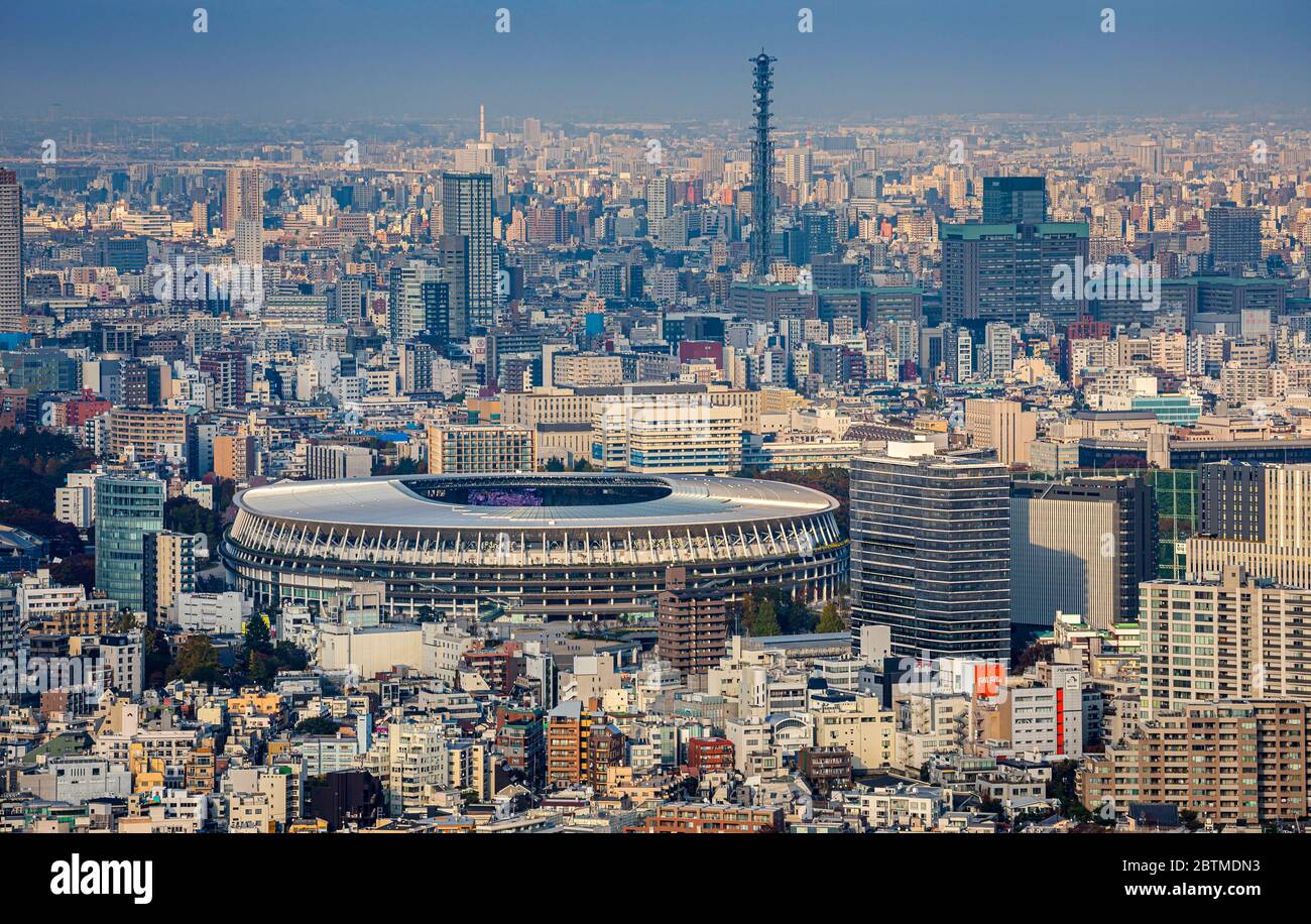 Tokyo olympic stadium hi-res stock photography and images - Alamy