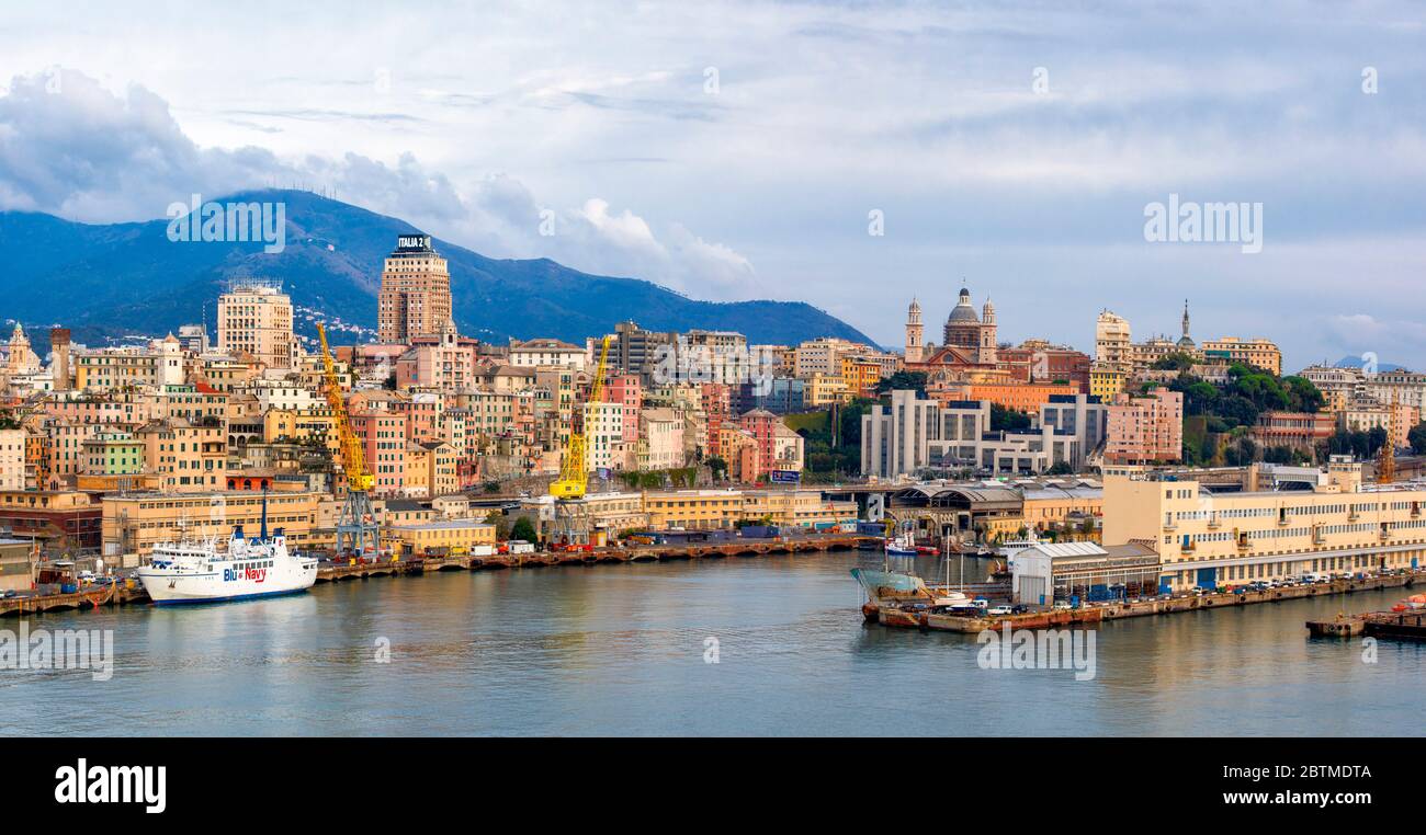 Genova city hi-res stock photography and images - Alamy