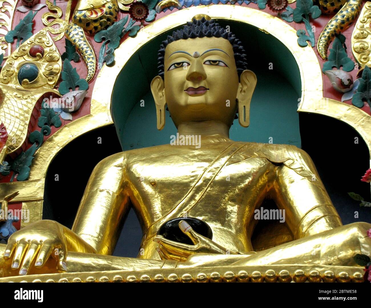 Golden temple coorg hi-res stock photography and images - Alamy