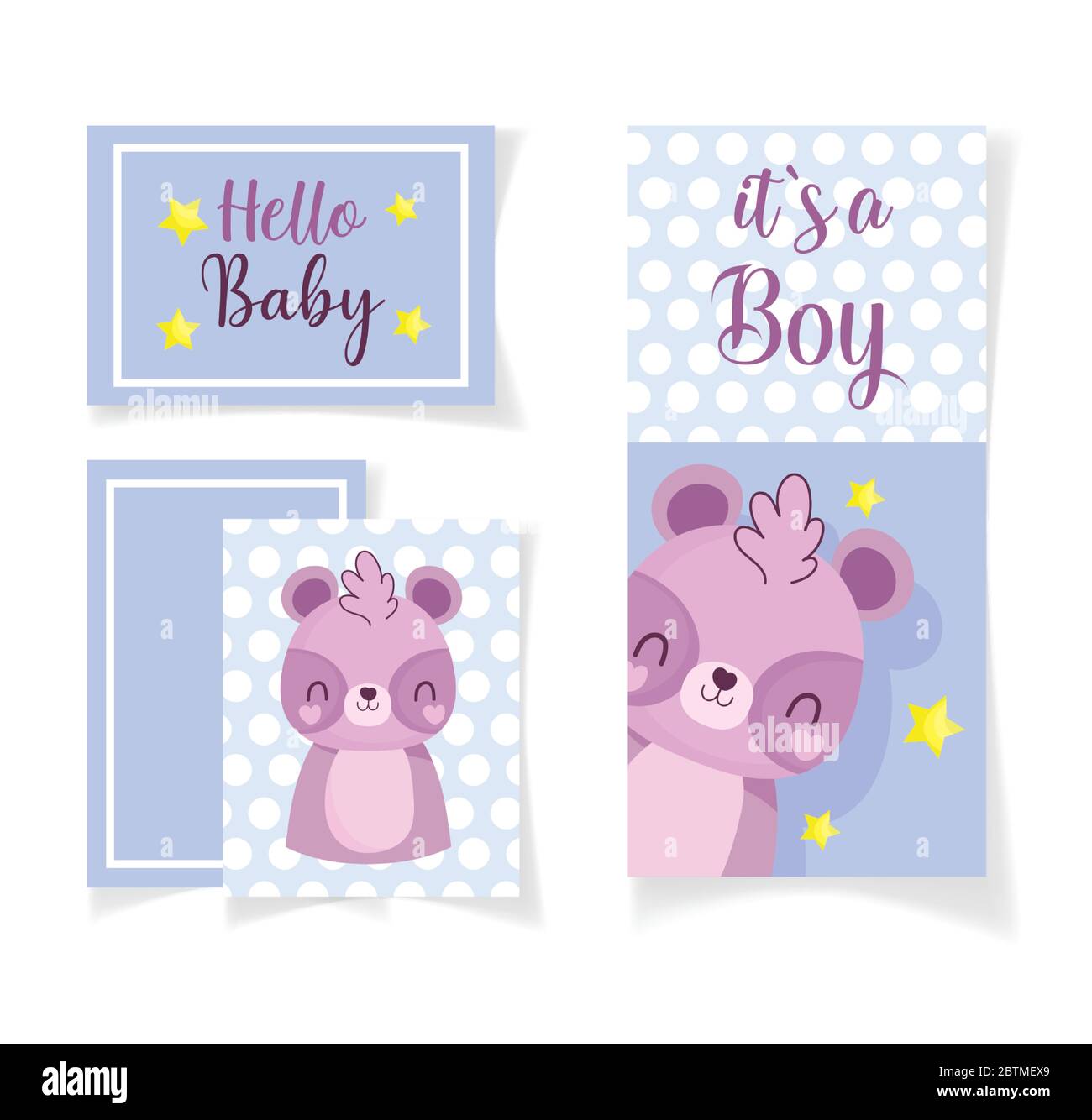 baby shower hello boy card celebration, welcome invitation template ...