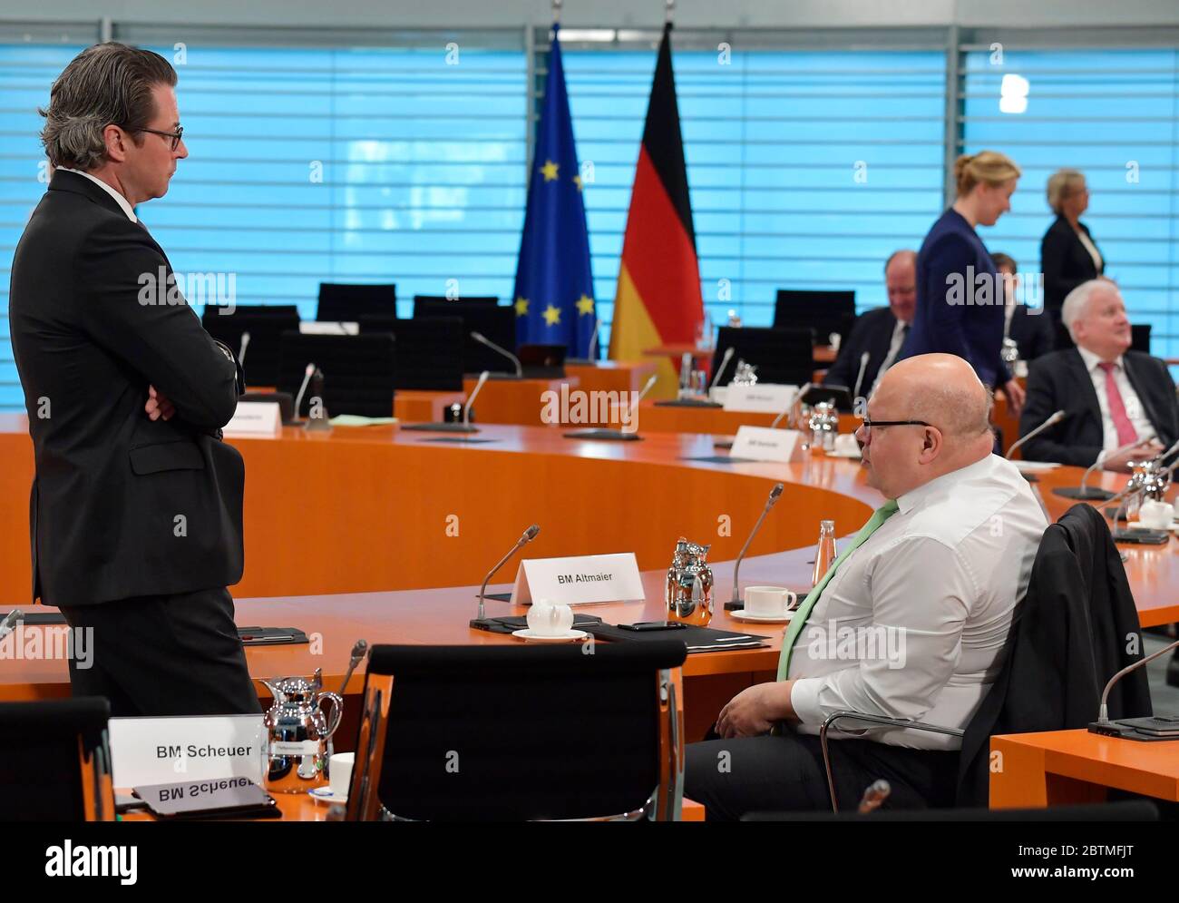 Berlin, Germany. 27th May, 2020. Federal Minister of Transport Andreas ...