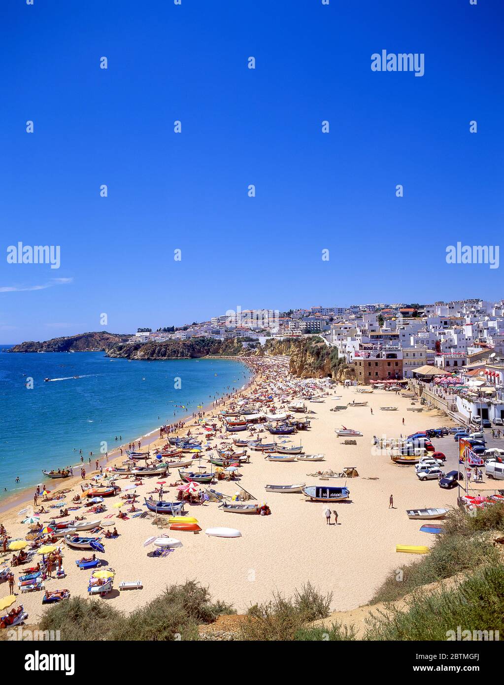 Praia de Albufeira, Albufeira, Algarve Region, Portugal Stock Photo - Alamy