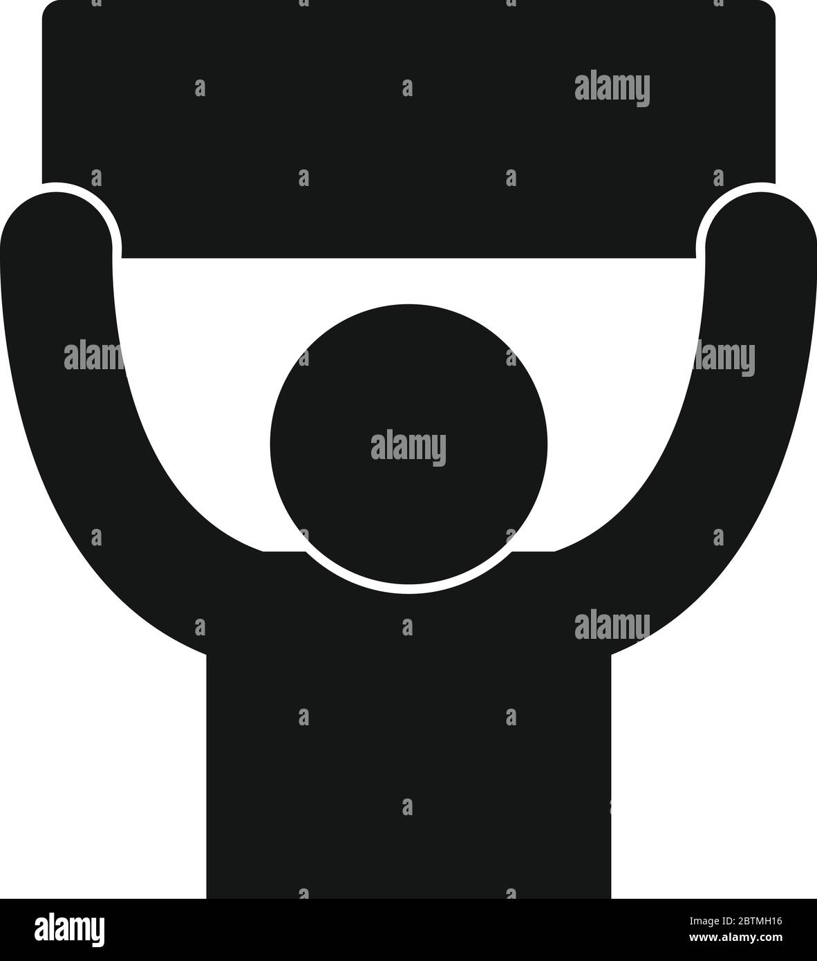 Soccer player change icon. Simple illustration of soccer player change ...