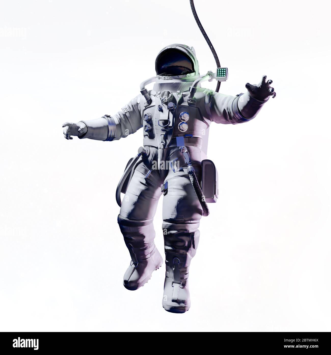 Galaxy space journey in blue Cut Out Stock Images & Pictures - Alamy