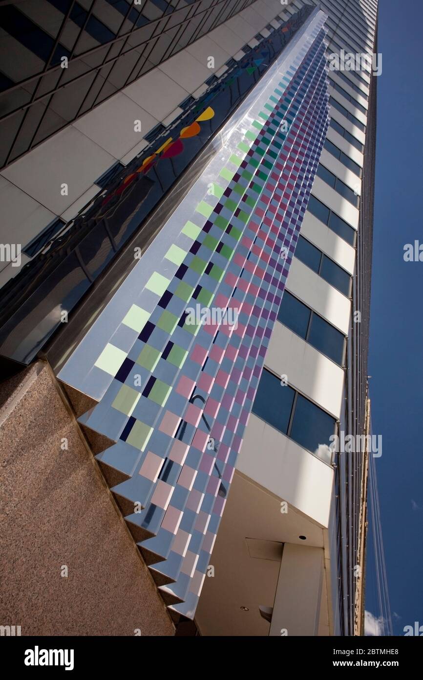 Colorful skyscraper hi-res stock photography and images - Alamy