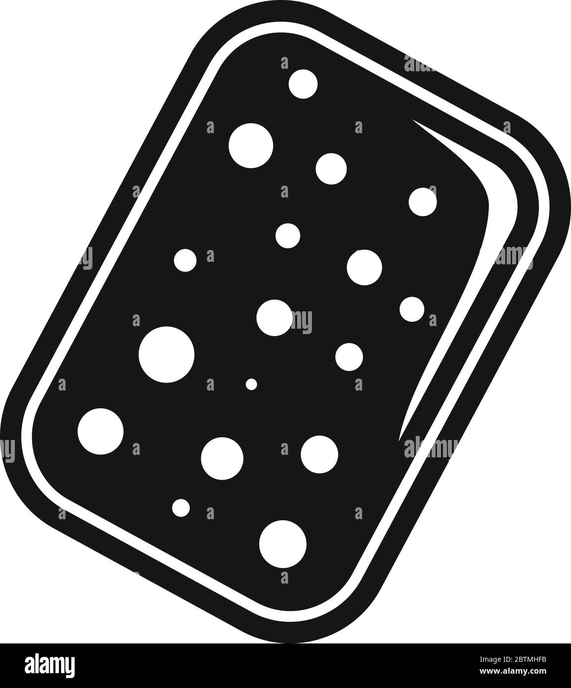 Sweet biscuit icon. Simple illustration of sweet biscuit vector icon ...