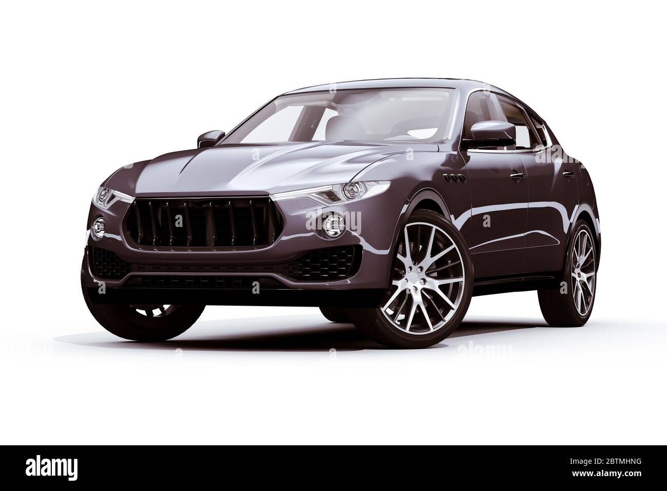 3d render of luxury SUV car Stock Photo - Alamy